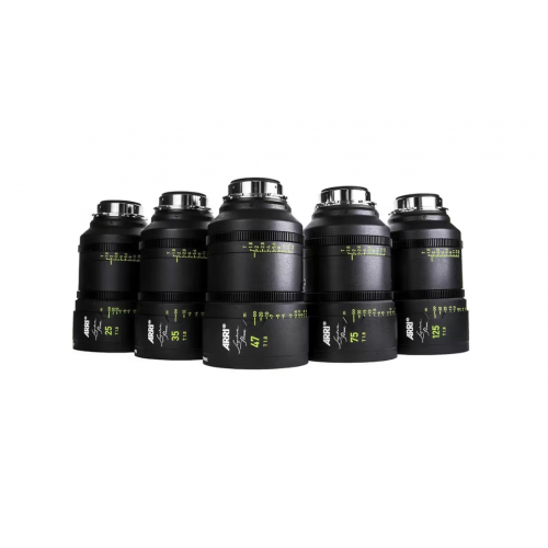 ARRI Signature Prime 5 Lens Set T1.8 PL Mount (18,25,35,47,75)