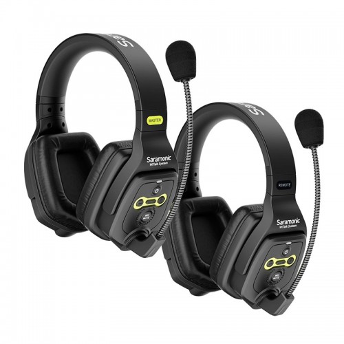 Saramonic WiTalk WT5D Full Duplex Wireless Intercom with Double Ear ...