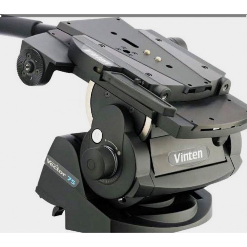 Pedestal + Vector 75 Pan and Tilt Head